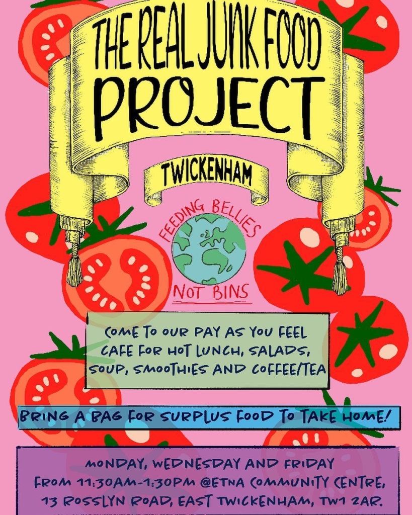 The Real Junk Food Project Twickenham - Community Cafe - Habitats ...