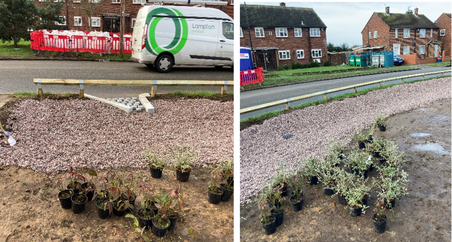 Heston Action Group rain garden: Crane Valley Partnership projects ...